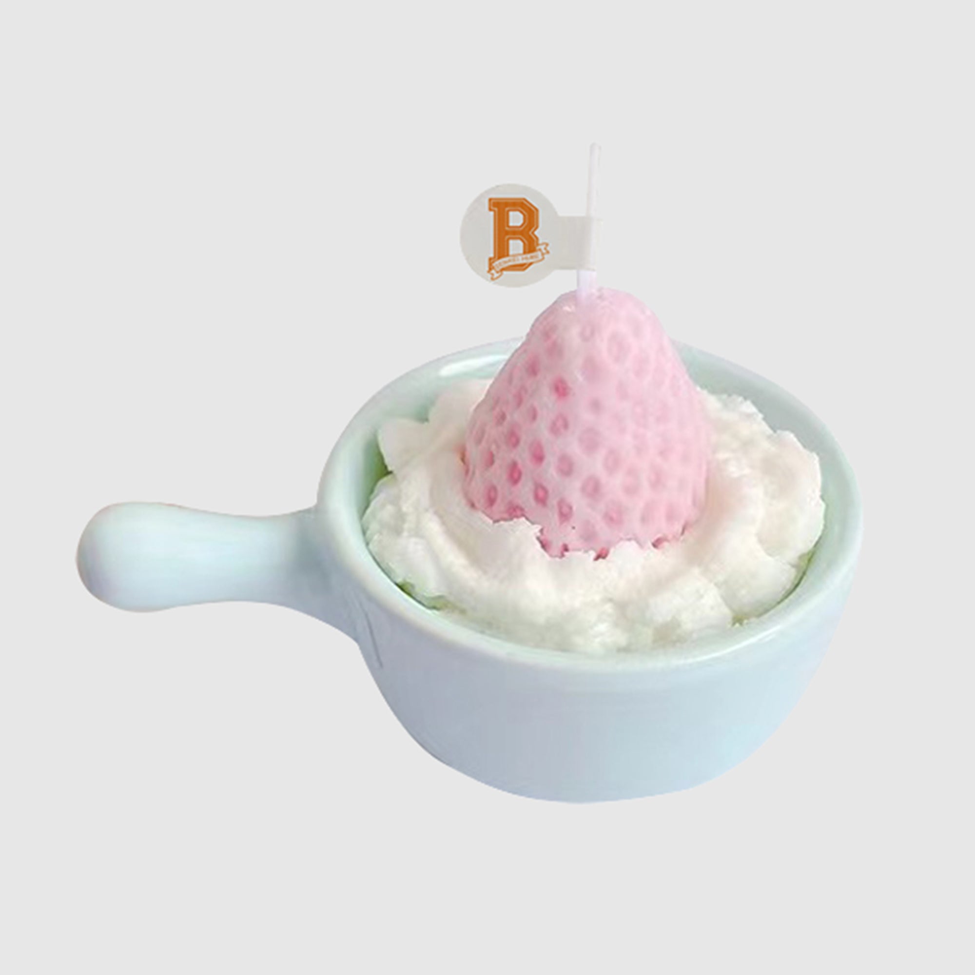Strawberry Ice Cream Candle Cup – Benkei Hime